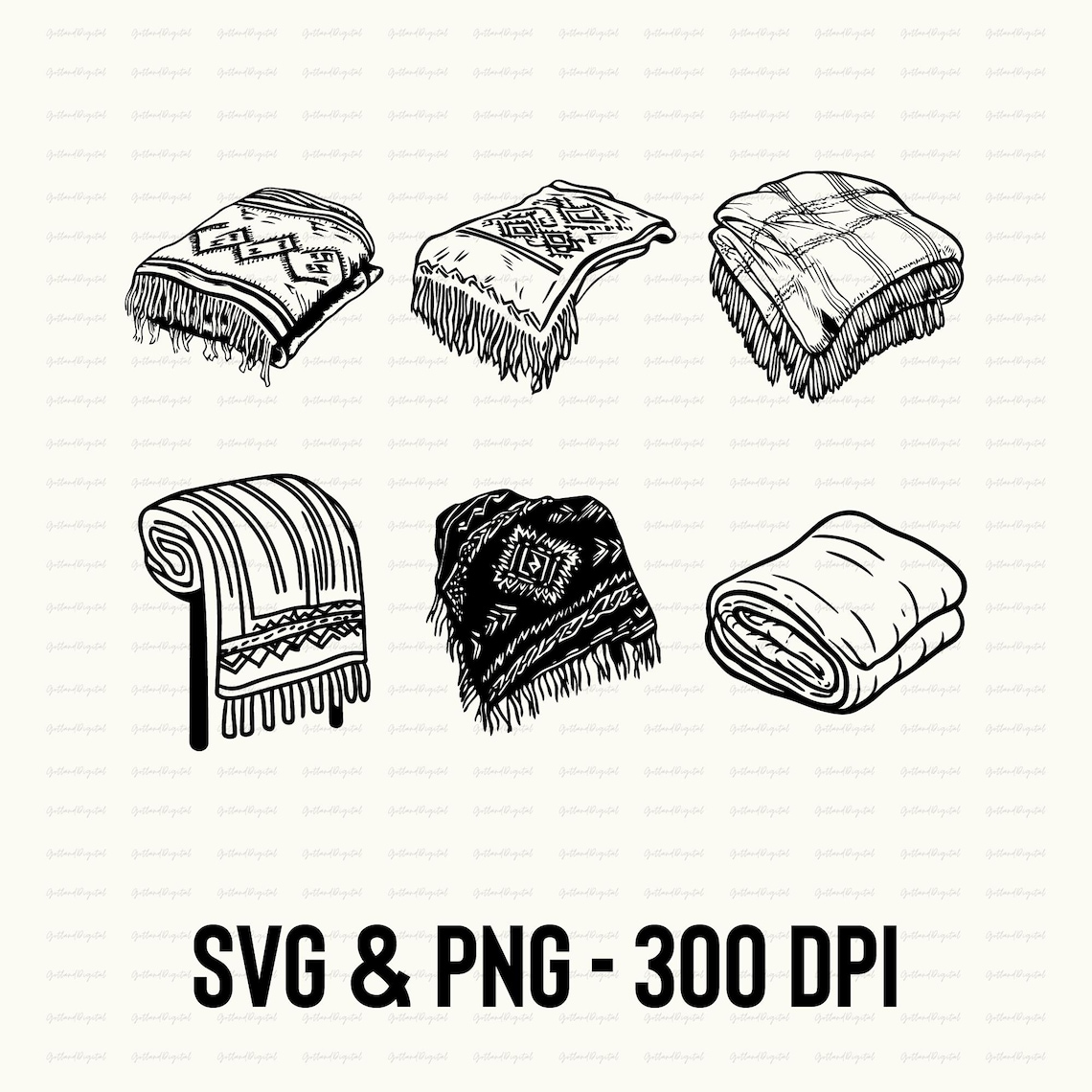 Blanket Svg Png, Blanket Clipart, Blanket Silhouette, Blanket Vector ...