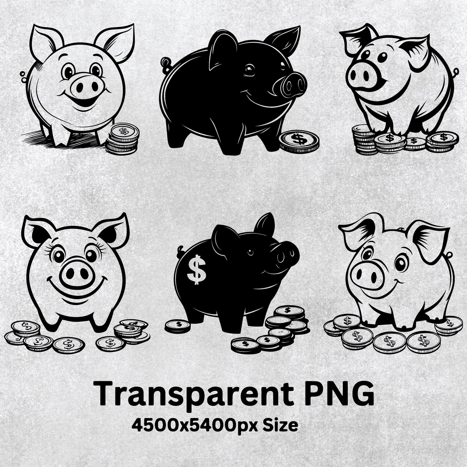 Peggie Bank Svg Png Bundle, Peggie Bank Silhouette, Peggie Bank Clipart ...