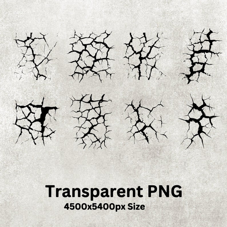 Cracked Wall Svg Bundle, Cracked Wall Silhouette, Cracked Wall Clipart ...