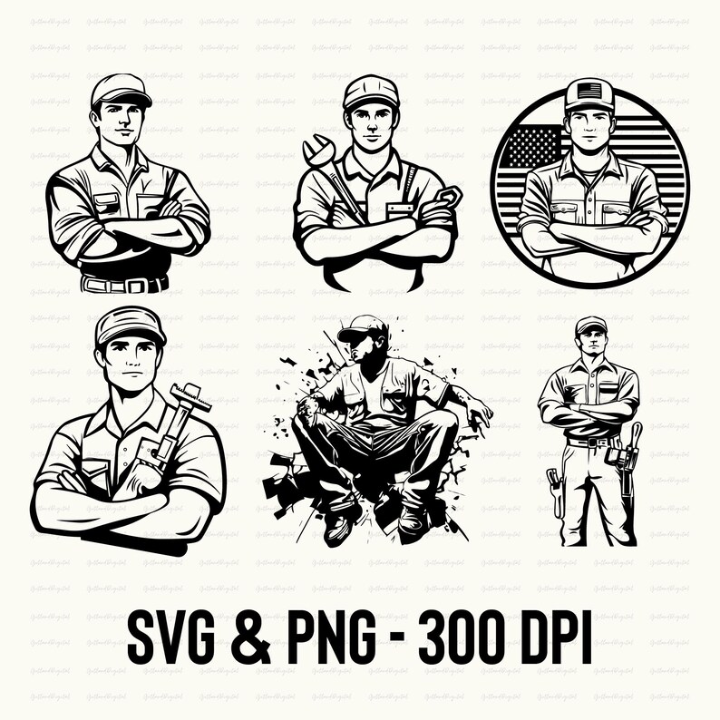 Mechanic Png Svg, Mechanic Clipart, Mechanic Silhouette, Mechanic ...