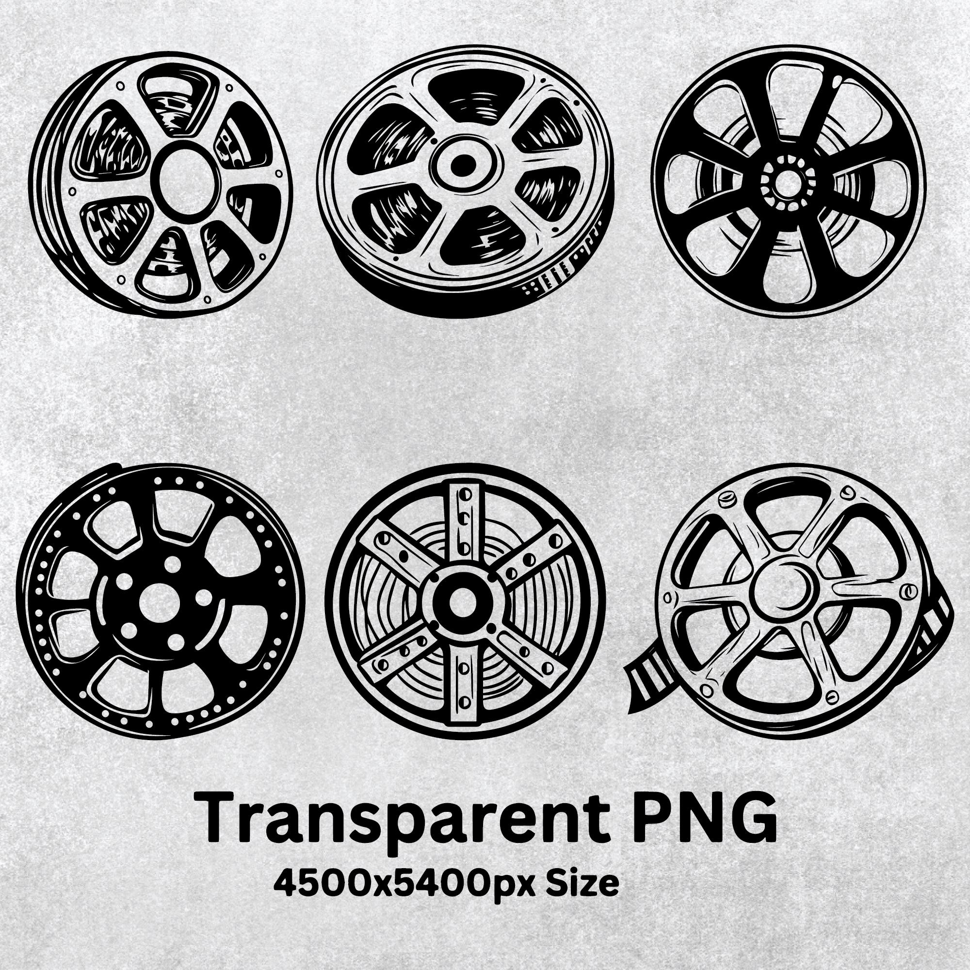 Movie Reels Svg Png Bundle, Movie Reels Silhouette, Movie Reels Clipart ...