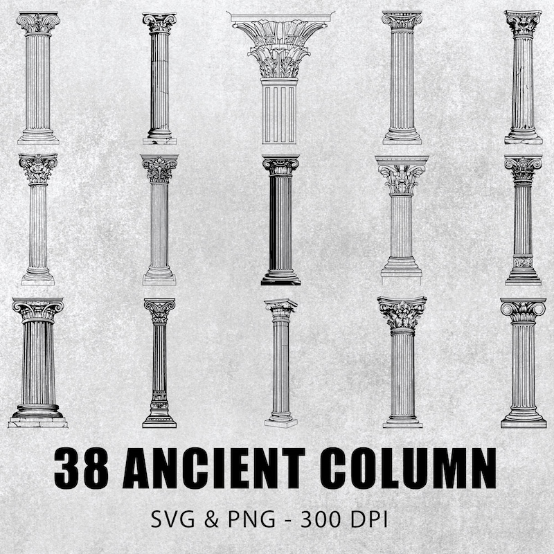Greek Columns - Etsy