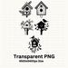Bird House Svg Bundle, Bird House Silhouette, Bird House Clipart, Bird ...