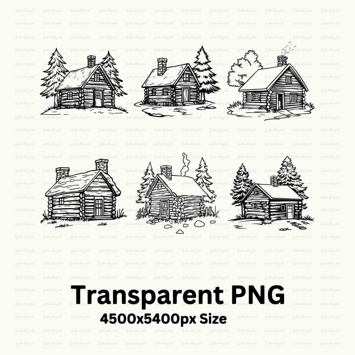 Log Cabin Svg Png, Log Cabin Clipart, Log Cabin Silhouette, Log Cabin ...
