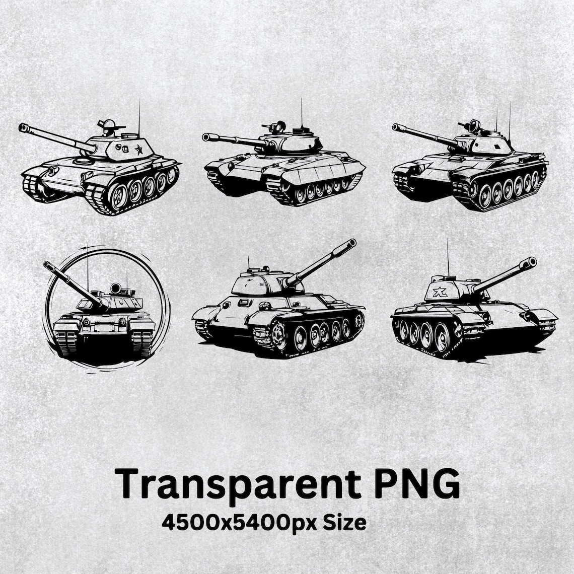 Army Tank SVG PNG Bundle: Tank Vector Clipart (digital Download) - Etsy