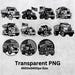 Quarry Truck Clipart: Vector SVG PNG Cut Files - Etsy