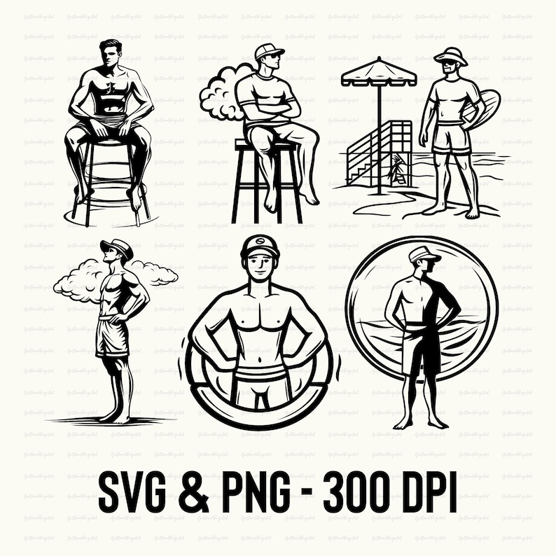 Lifeguard Svg Png, Lifeguard Clipart, Lifeguard Silhouette, Lifeguard ...