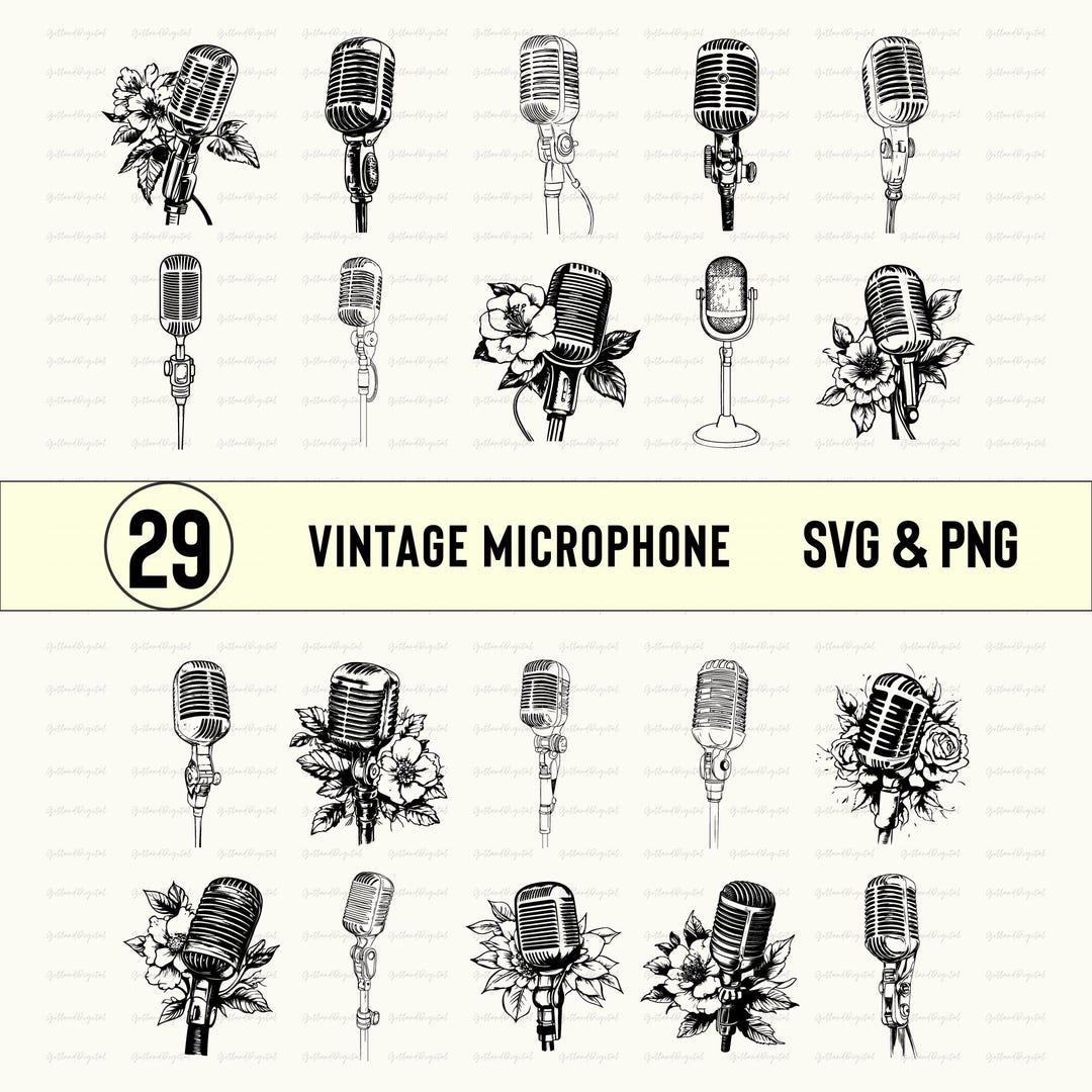 Vinyl Player SVG PNG Bundle: Clipart Silhouette Vector Art - Etsy