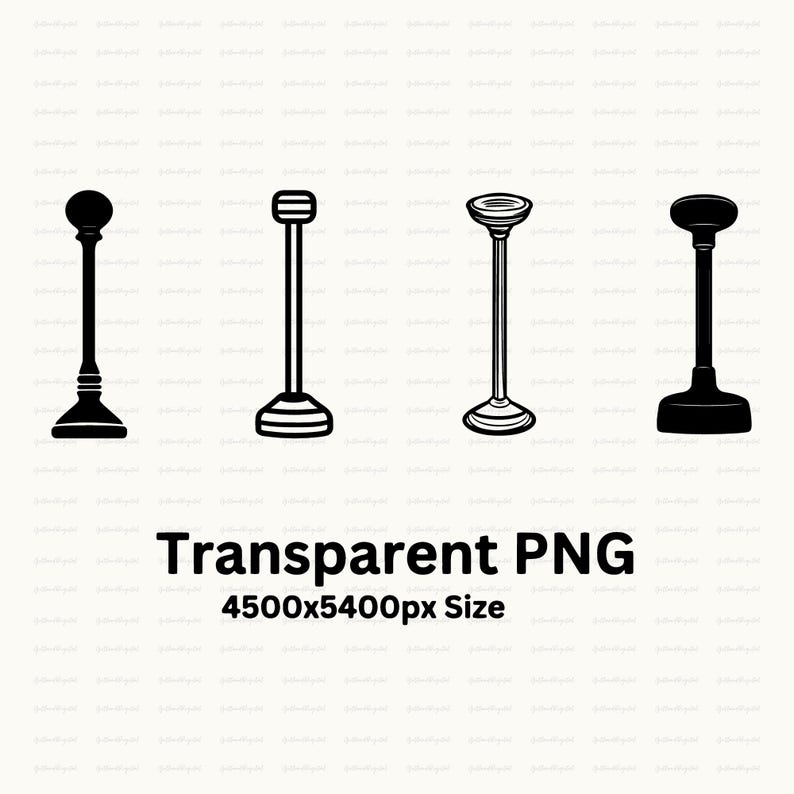 Plunger Svg Bundle, Plunger Silhouette, Plunger Clipart, Plunger Vector ...
