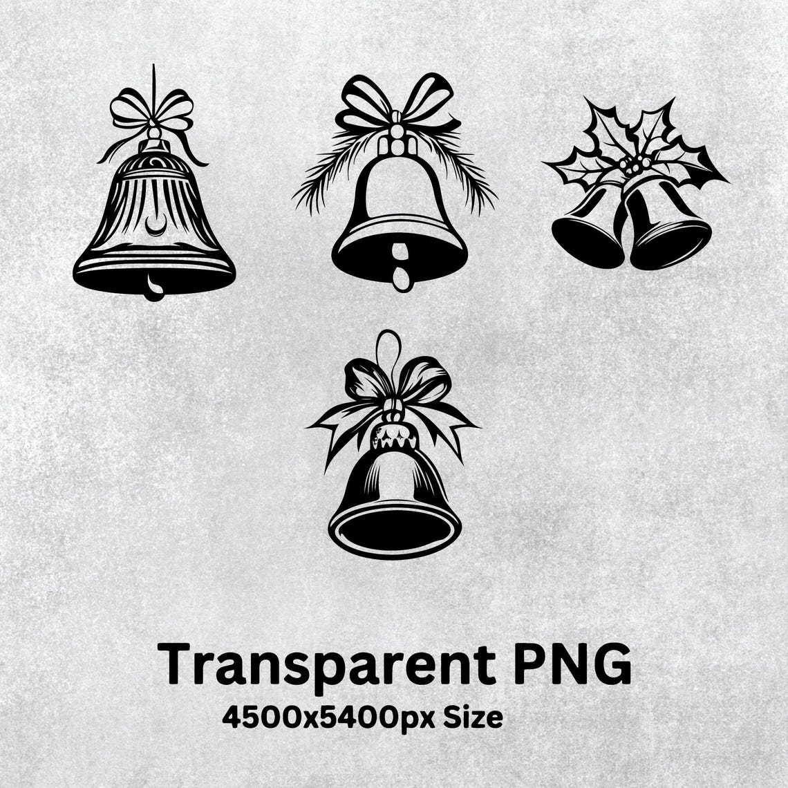 Christmas Jingle Bells Svg Bundle, Christmas Jingle Bells Silhouette ...