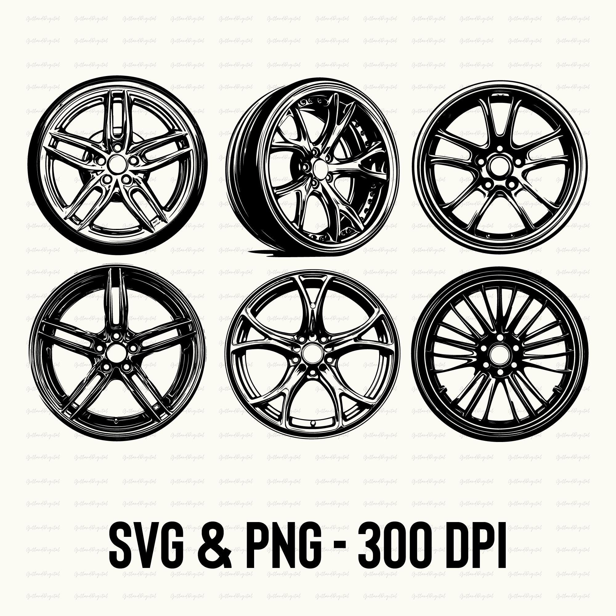 Mag Wheel Svg Png, Mag Wheel Clipart, Mag Wheel Silhouette, Mag Wheel ...