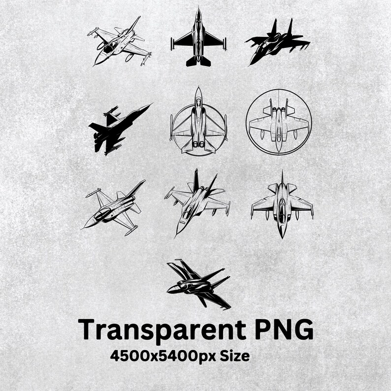 Jet Fighter Svg Bundle, Jet Fighter Vector Set, Jet Fighter Clipart ...