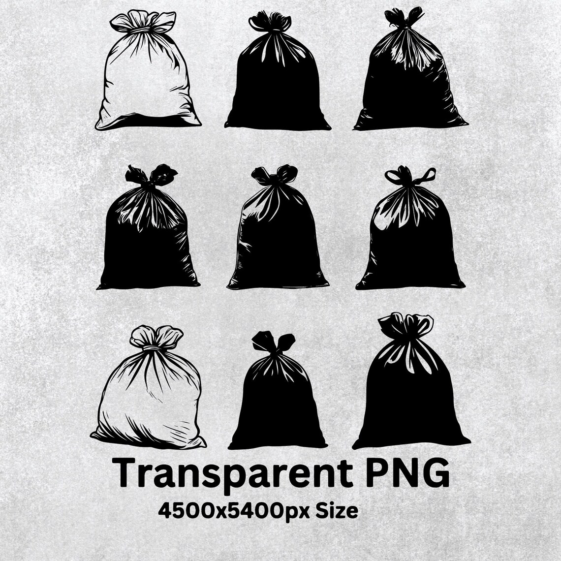 Sack Svg Bundle, Sack Vector Set, Sack Clipart, Sack Decal, Sack Art ...