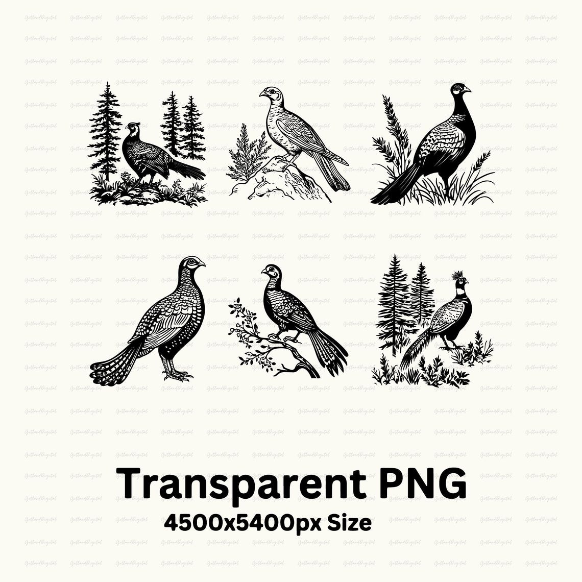 Pheasant Svg Png, Pheasant Clipart, Pheasant Silhouette, Pheasant ...