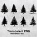 Pine Tree Svg Bundle, Pine Tree Vector Set, Pine Tree Clipart, Pine ...