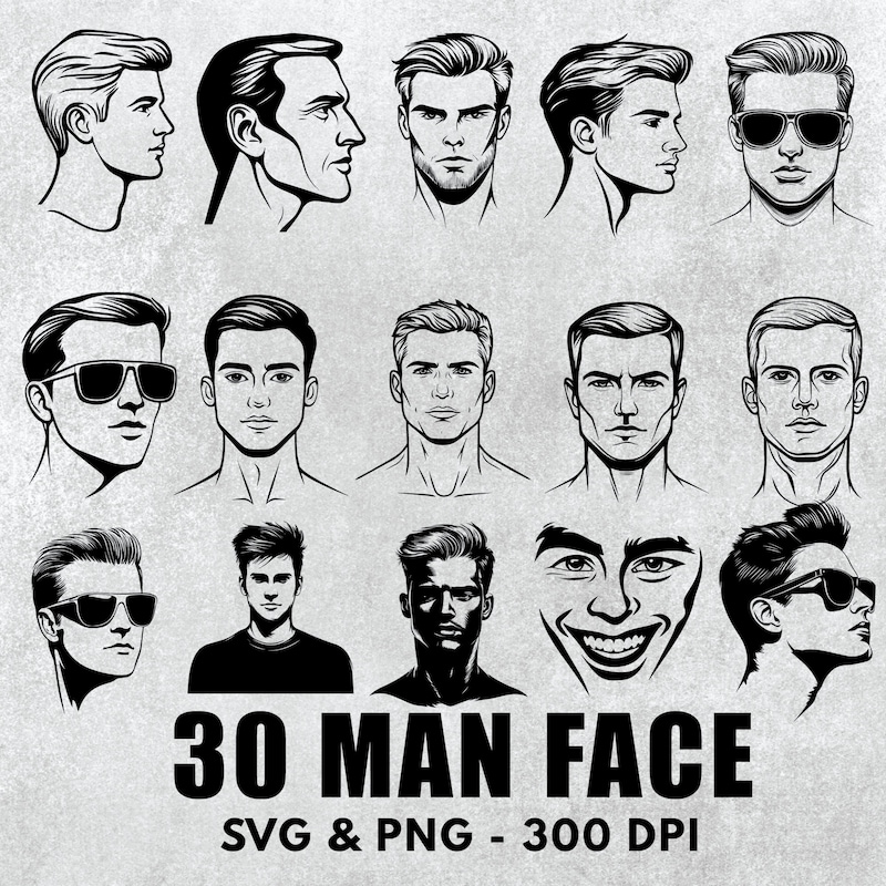 Roblox Man Face Png - Etsy
