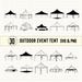 Outdoor Event Tent Silhouette Bundle Svg, Outdoor Event Tent Svg Vector ...