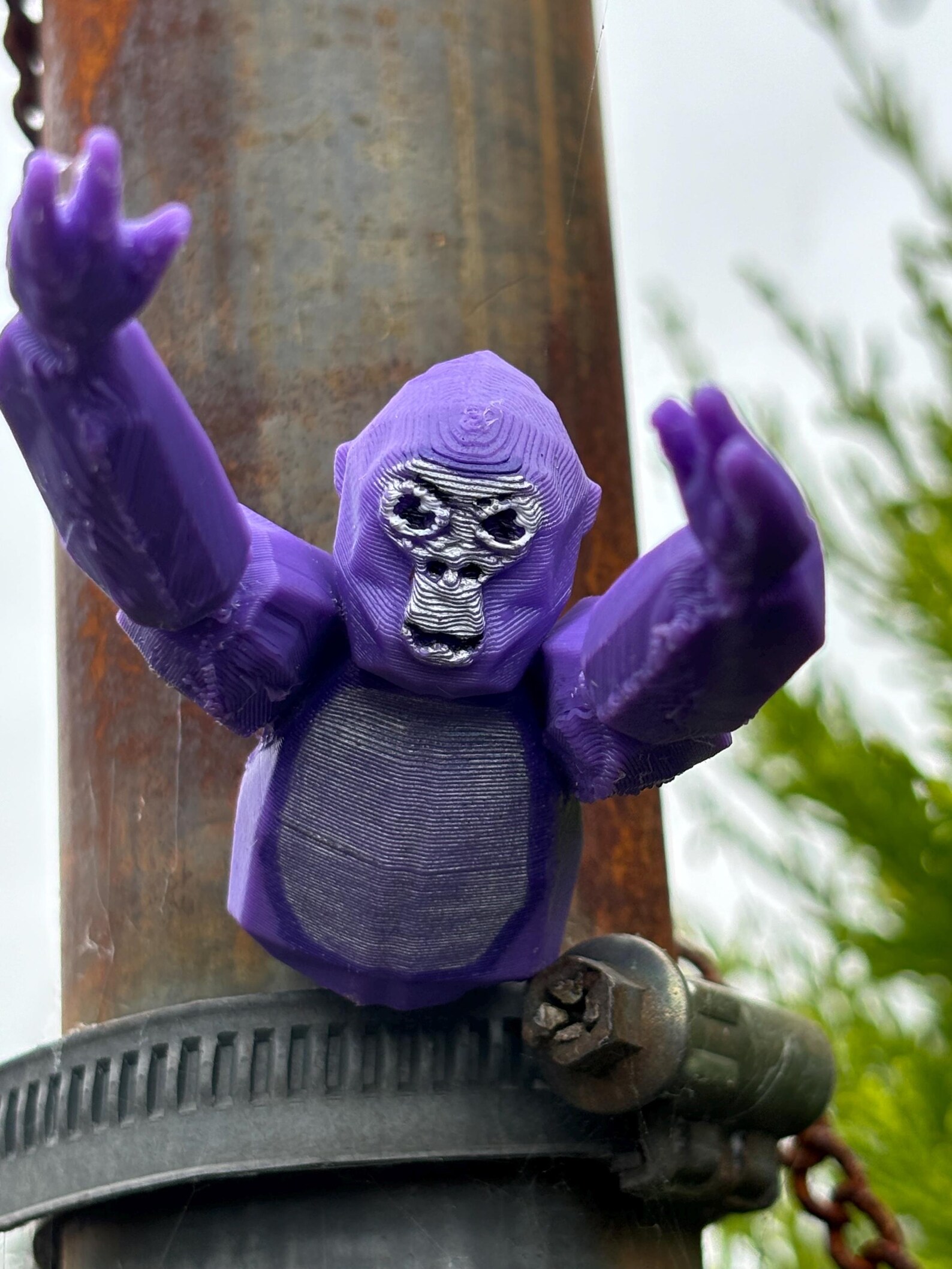 Gorilla Tag Monke Figure – Magnetic Toy (inspired by Game) 3d Printed ...