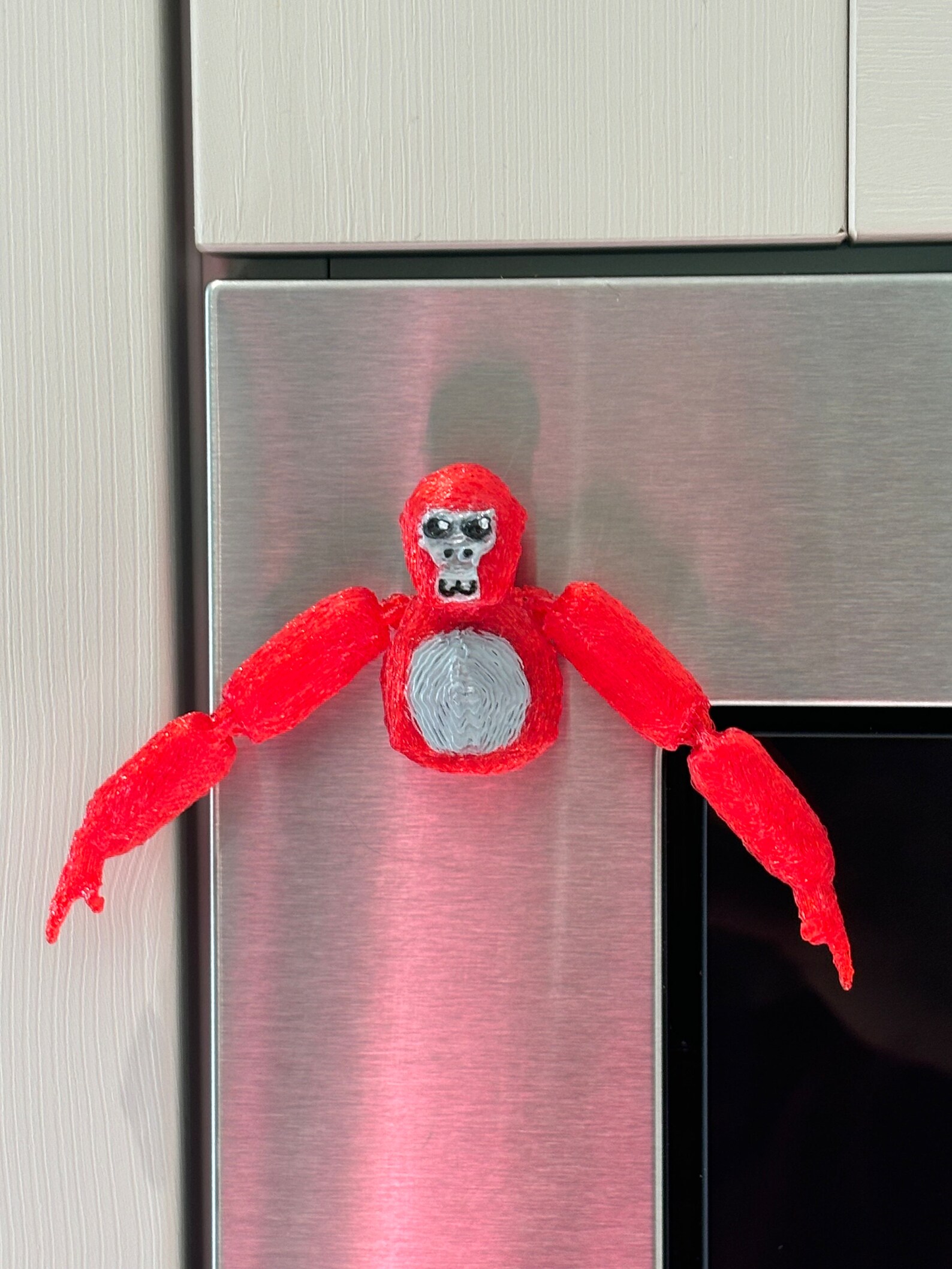 Gorilla Tag Monke Figure – Magnetic Toy (inspired by Game) 3d Printed ...