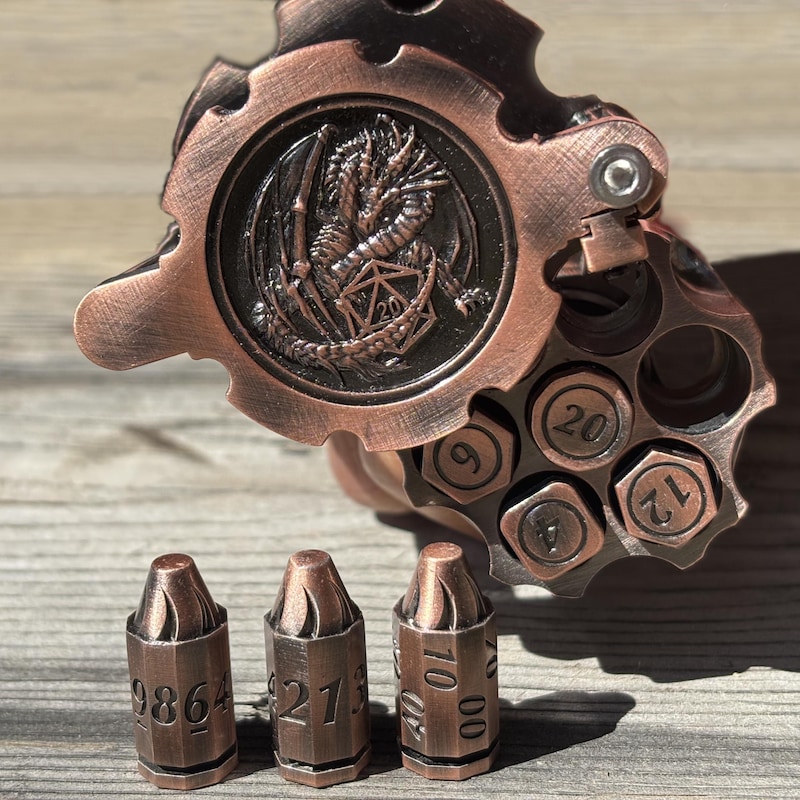 Metal D&d Dice Bullets - Etsy