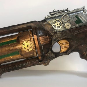 Steampunk Revolver Prop Gun - Etsy