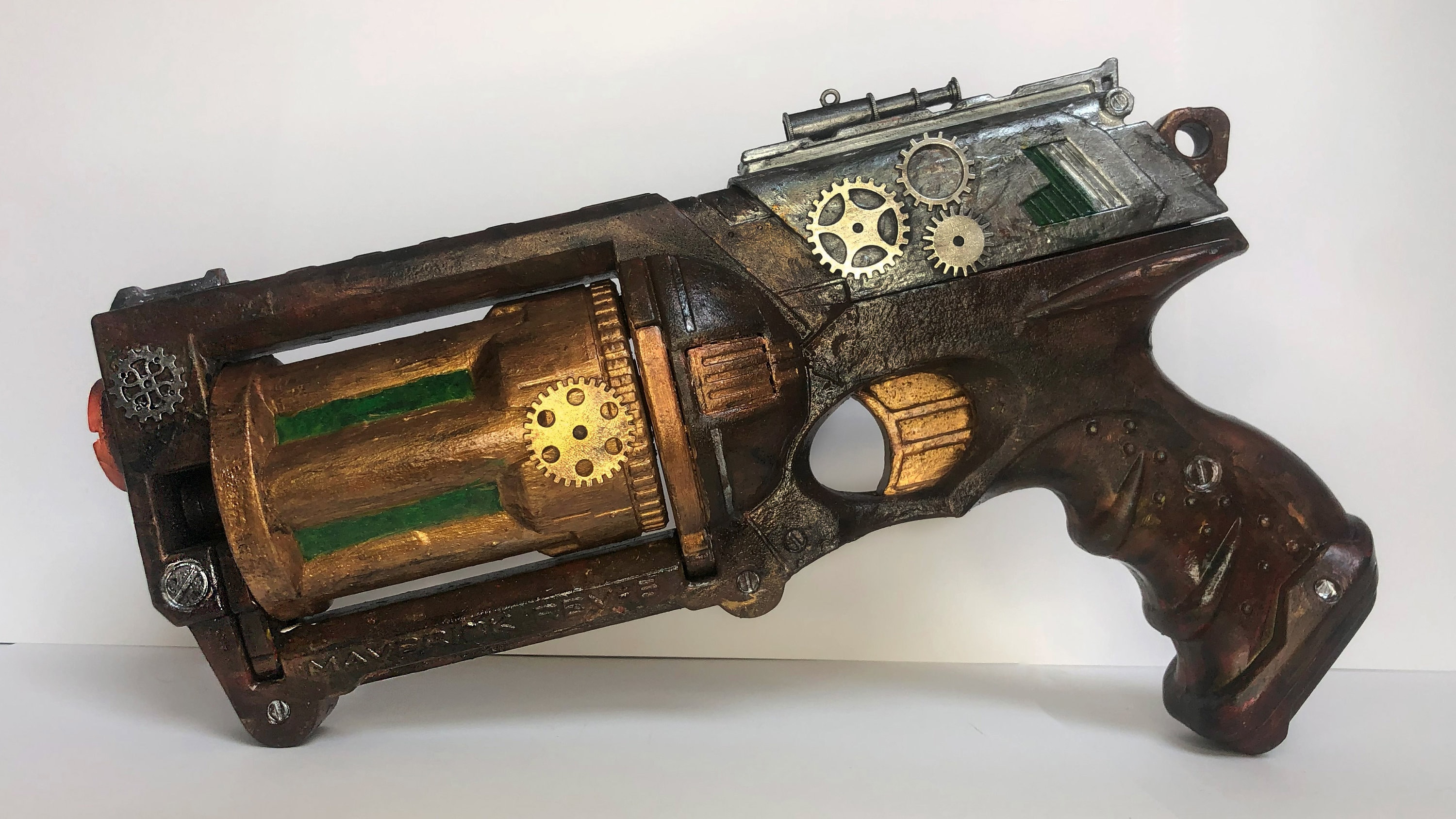 Steampunk Revolver Prop Gun - Etsy