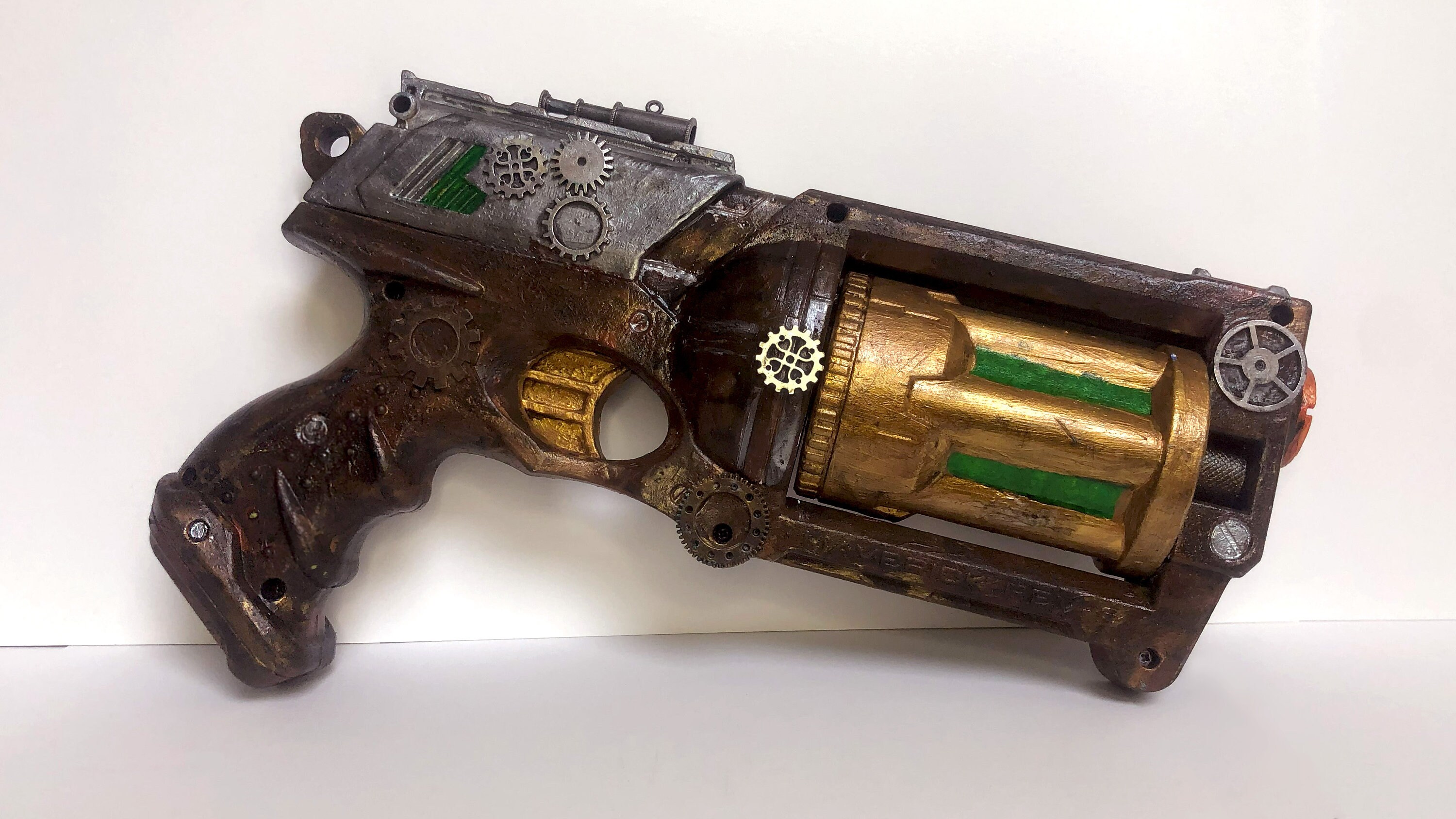 Steampunk Revolver Prop Gun - Etsy