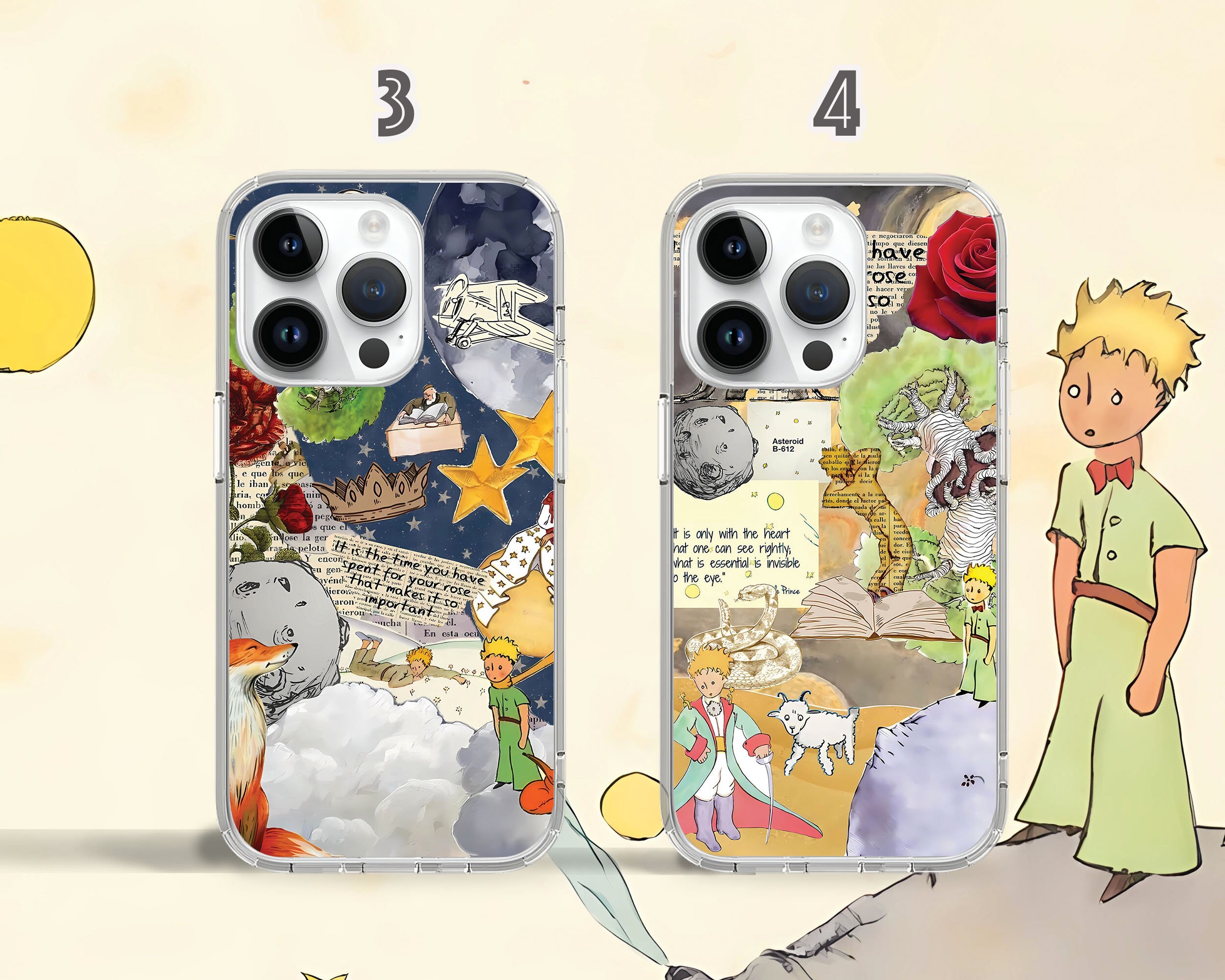 The Little Prince Le Petit Phone Case for iPhone Air 17 16 15 Pro Max ...