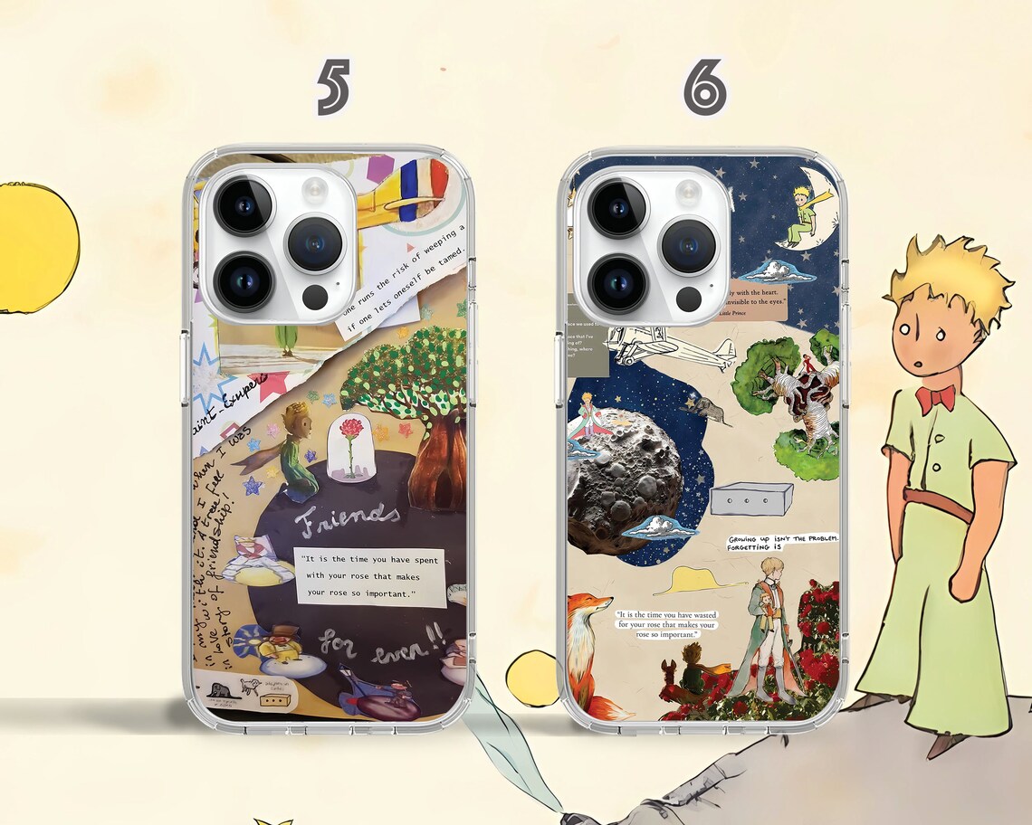 The Little Prince Le Petit Phone Case for iPhone Air 17 16 15 Pro Max ...
