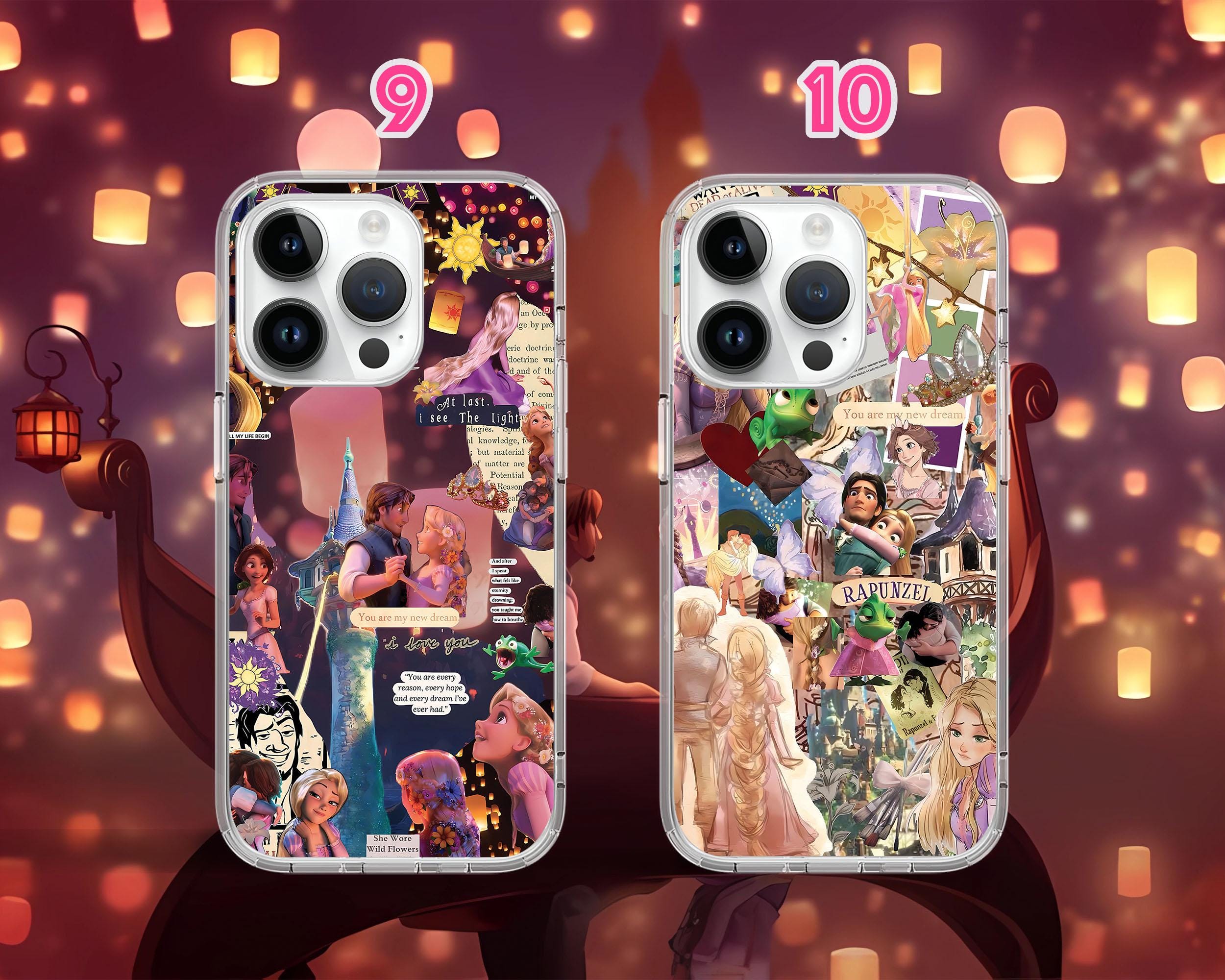 Tangled Rapunzel Princess Aesthetic Phone Case for iPhone Air 17 16 15 ...