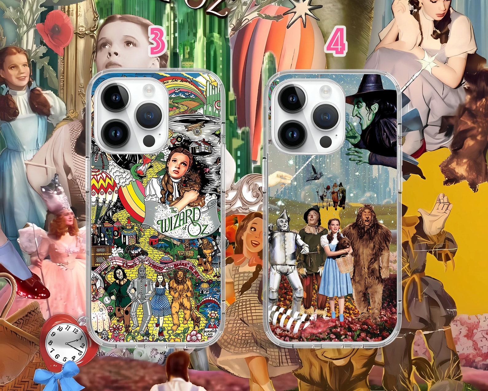 The Wizard of Oz Movie Musical Phone Case for iPhone Air 17 16 15 Pro ...