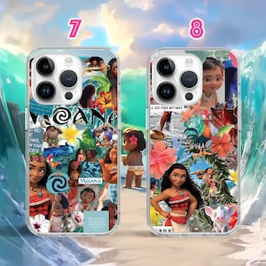 Moana Princess Aesthetic Phone Case for iPhone Air 17 16 15 14 Pro Max ...