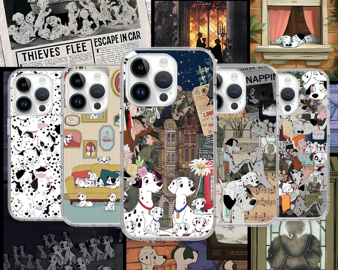 101 Dalmatians Cute Puppy Lucky Dog Phone Case for iPhone Air 17 16 15 ...