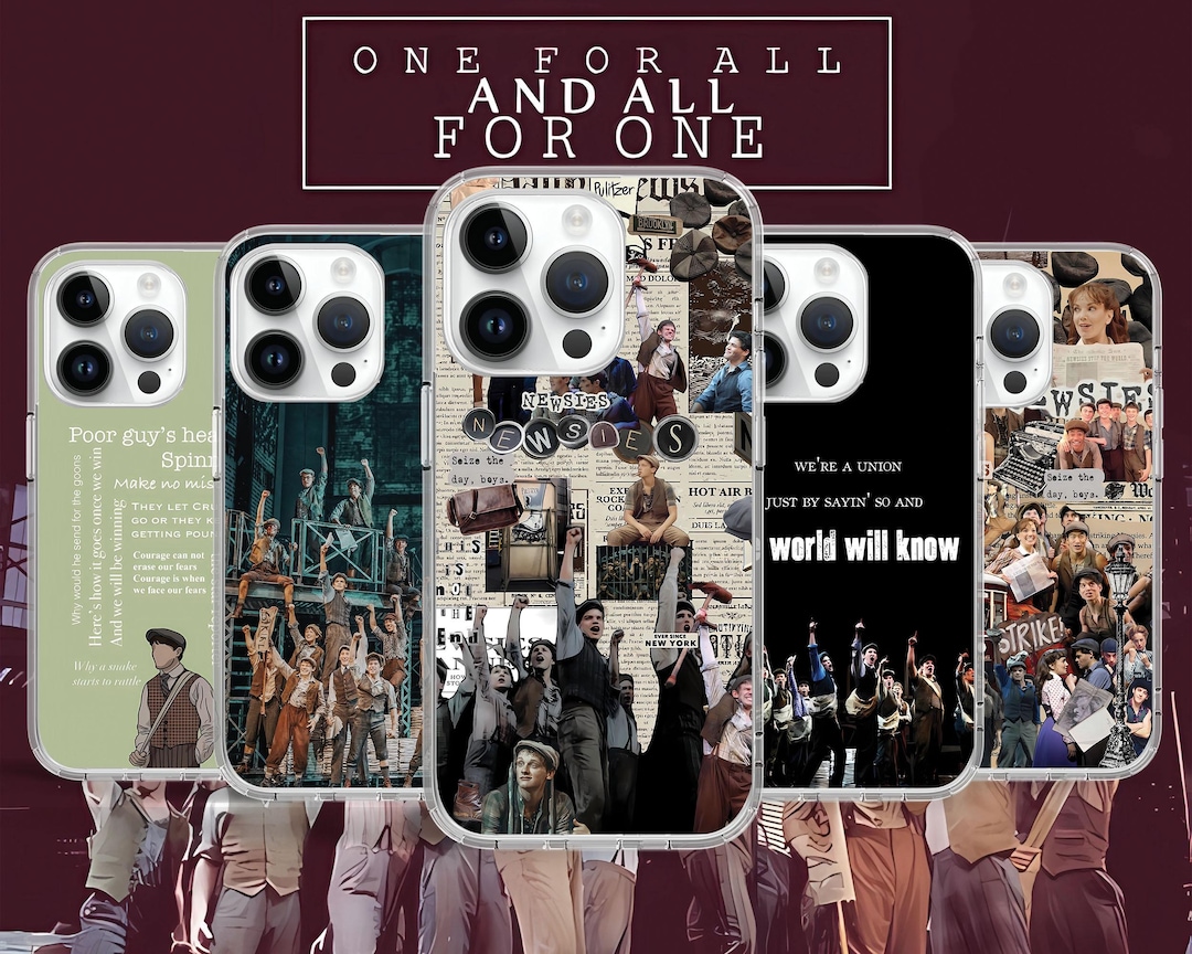Newsies Musical Broadway Movie Phone Case for iPhone Air 17 16 15 14 13 ...