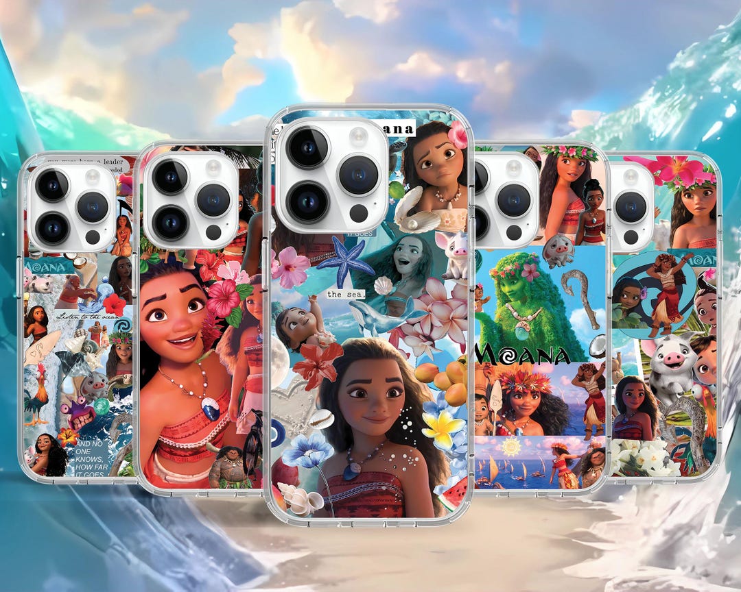 Moana Princess Aesthetic Phone Case for iPhone Air 17 16 15 14 Pro Max ...