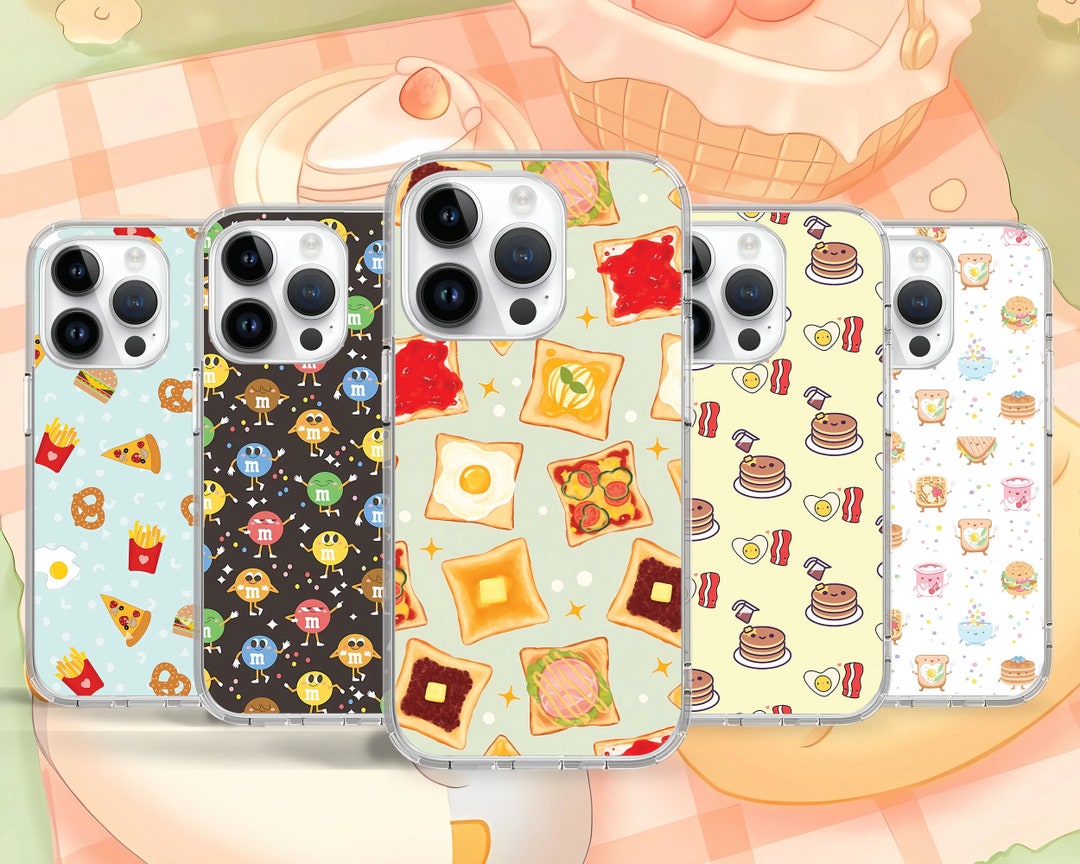 Cute Petite Pink Girly Foodie Phone Case for iPhone Air 17 16 15 14 Pro ...