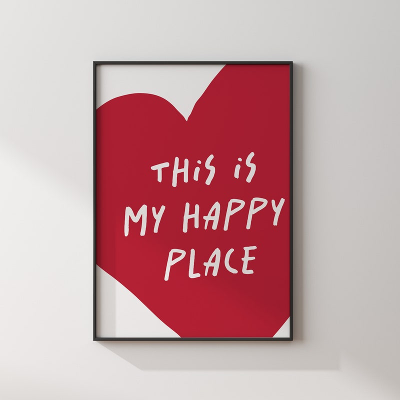 Happy Place Art - Etsy