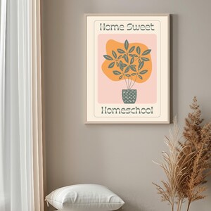 Homeschool Wall Decor, Homeschool Wall Art, Printable Home School ...