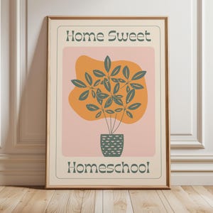 Homeschool Wall Decor, Homeschool Wall Art, Printable Home School ...