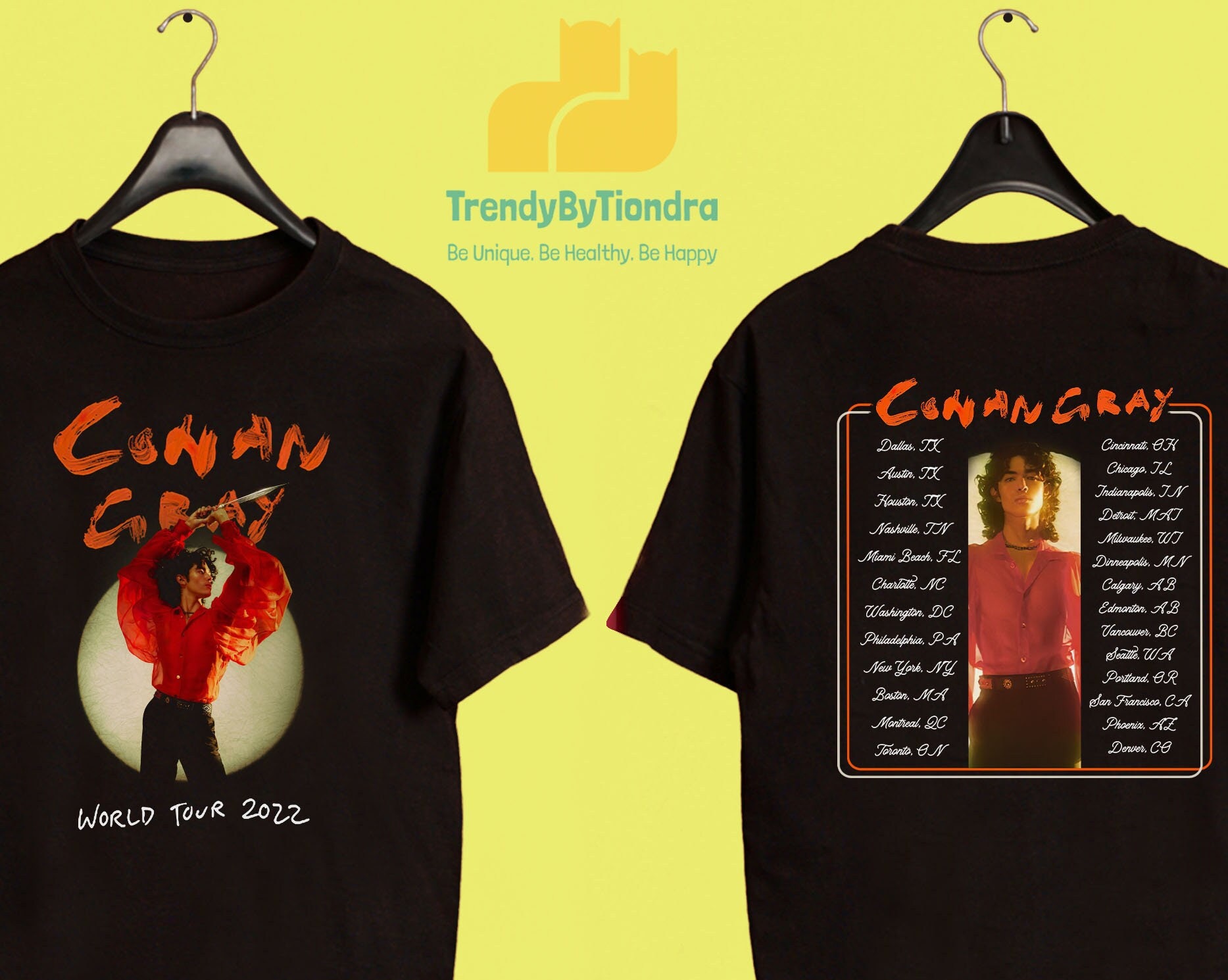 Conan Gray World Tour 2022 Shirt, Conan Gray Tour Shirt, Conan Gray Shirt