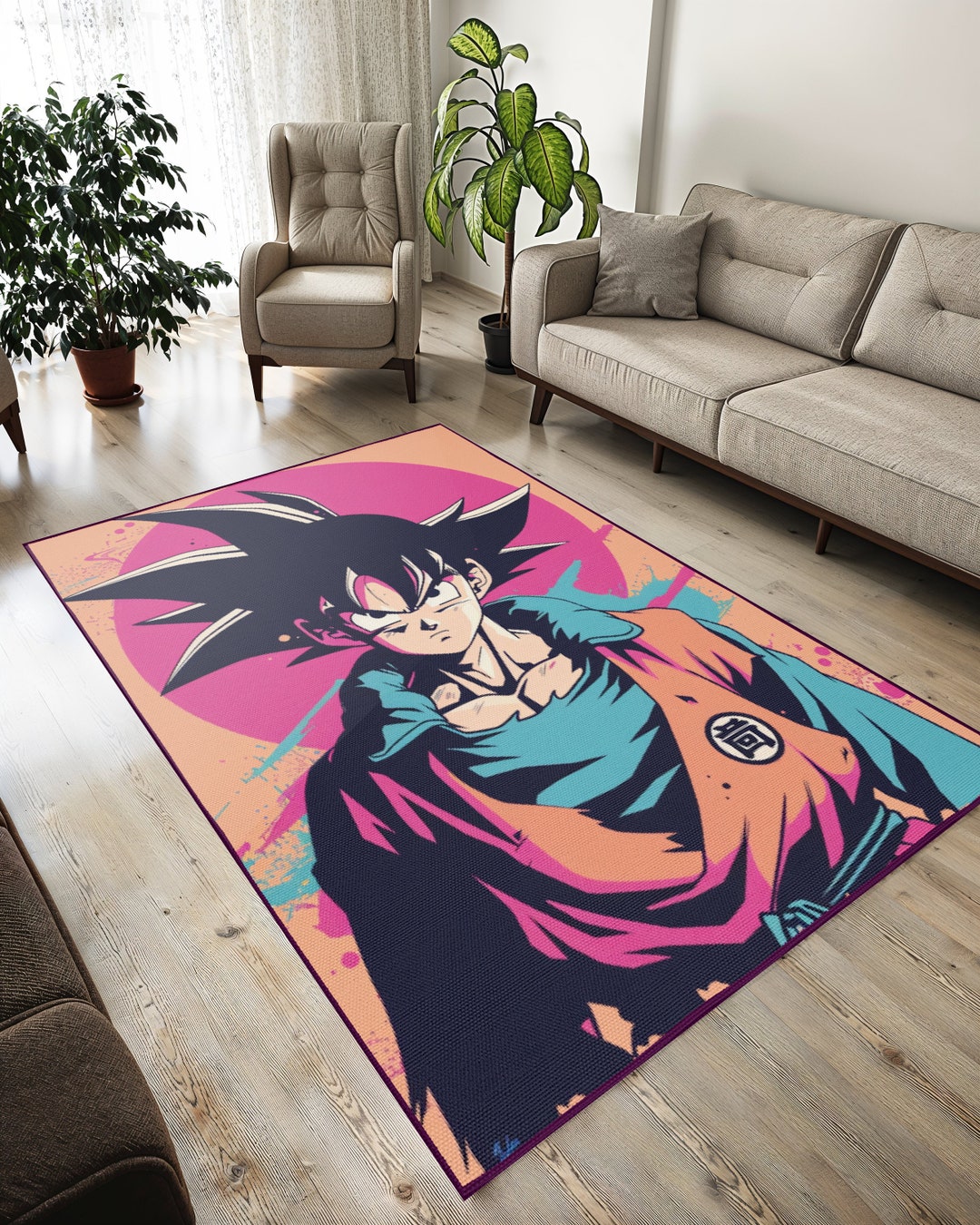Anime Rug, Anime Carpet, Anime Area Rug, Japanese Rug, Anime Room Decor ...