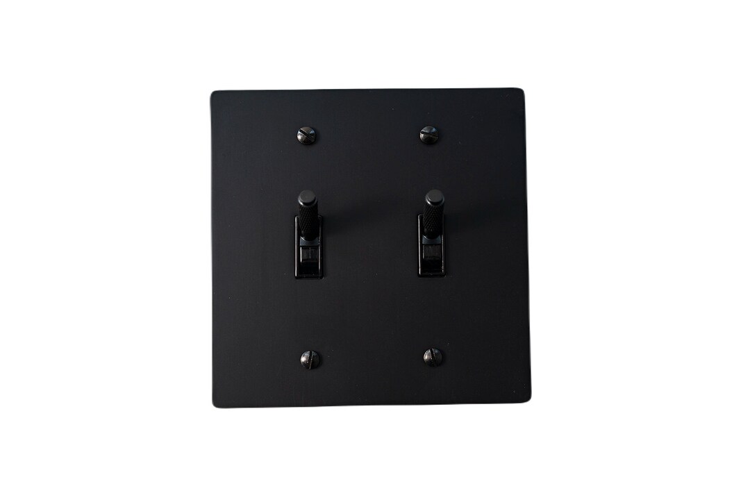 Vintage Style Matte Black Toggle Switch - Etsy
