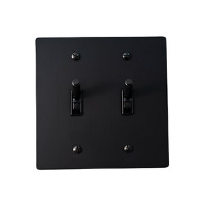 Vintage Style Matte Black Toggle Switch - Etsy