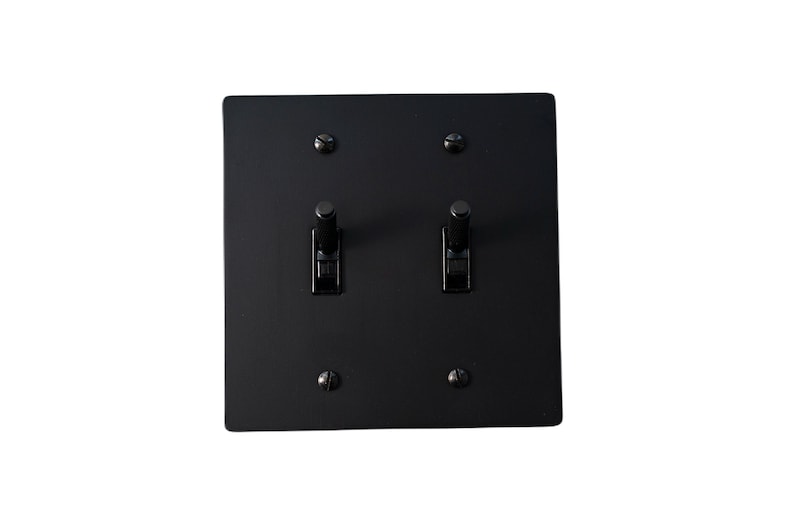 Vintage Style Matte Black Toggle Switch - Etsy