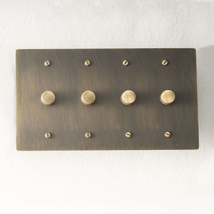 Dimmer Switch - Antique Bronze Brass - Etsy