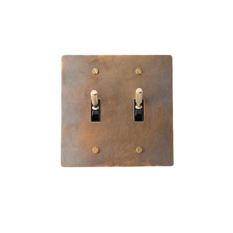 Vintage Style Antique Brass Toggle Switch - Etsy