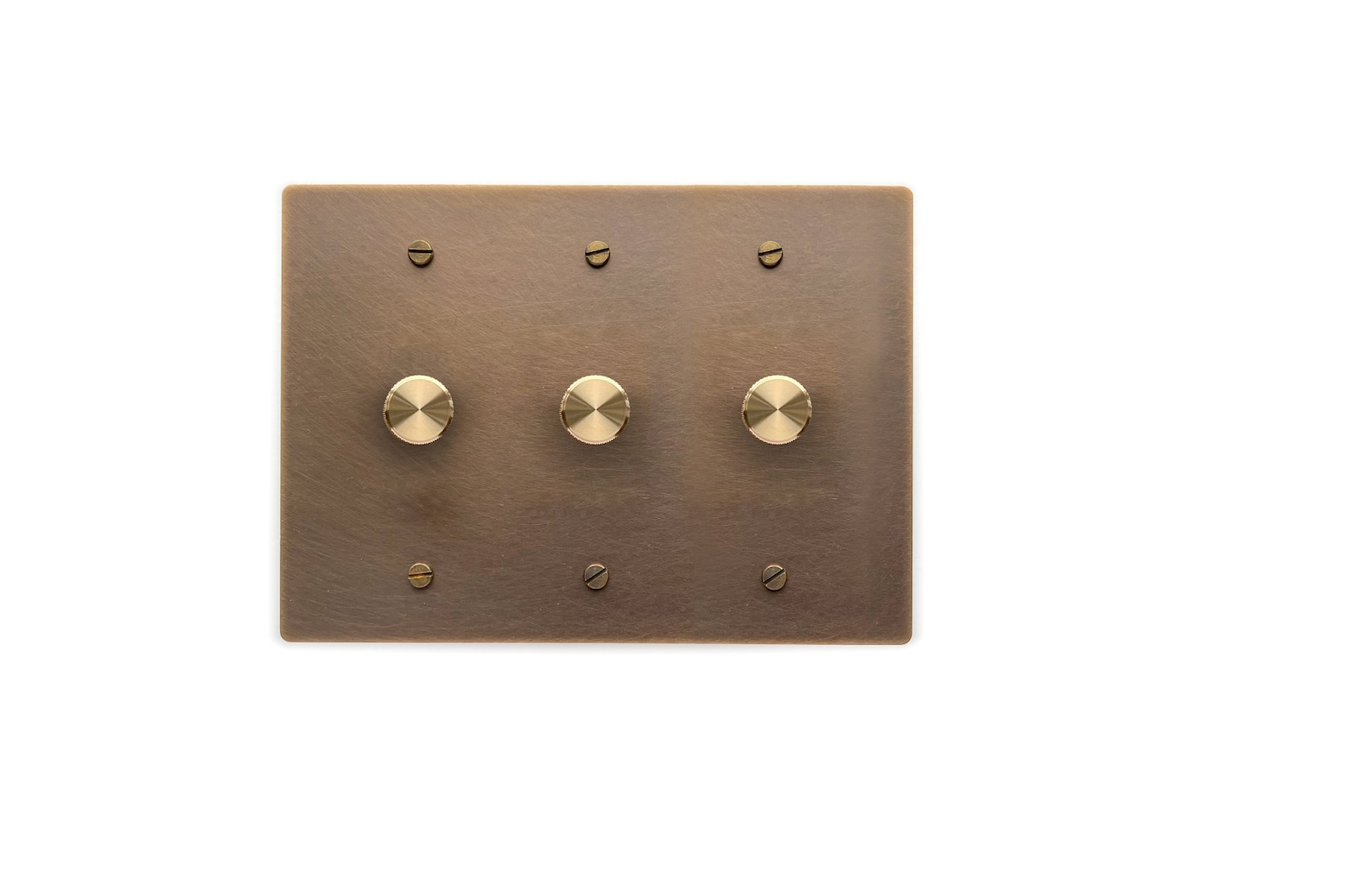 Retro Antique Brass Dimmer Switch Plate - Perfect for Home Lighting - Etsy