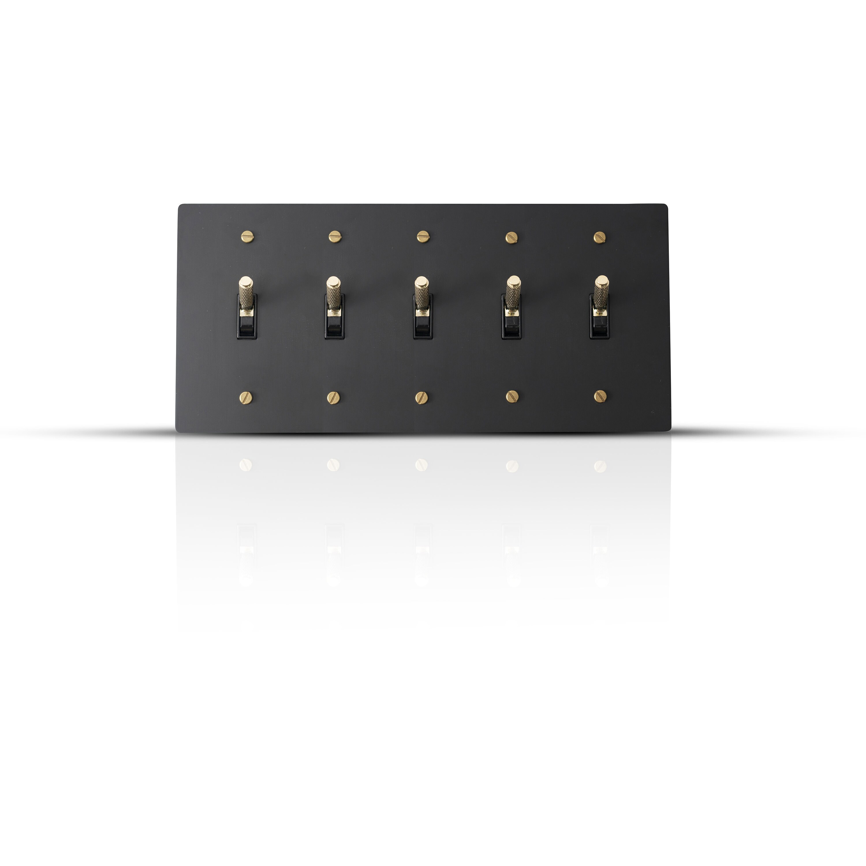 Minimalist Toggle Switch Plate - Smooth Matte Black - Etsy