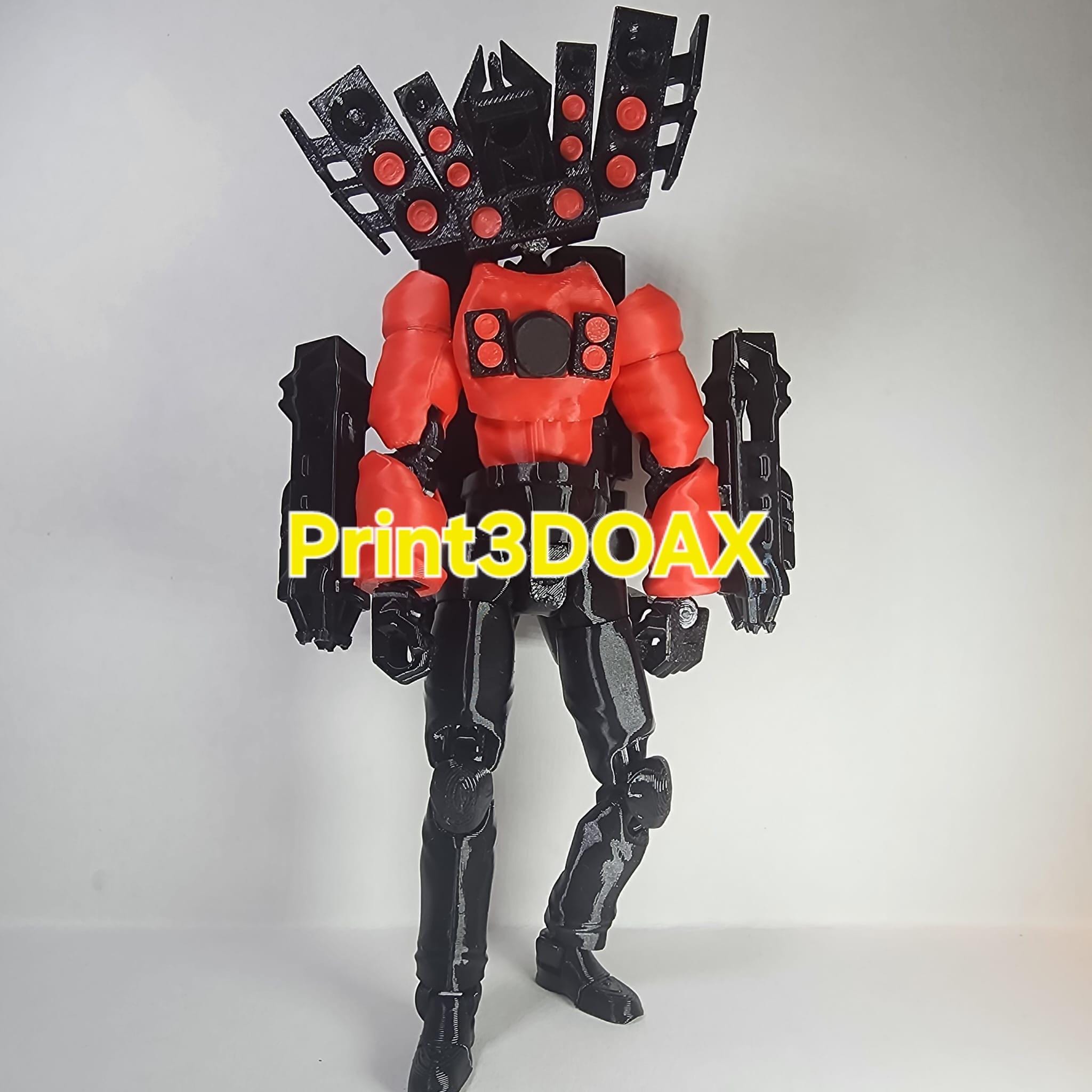 Skibidi Toilet Mega Titan Speakerman - Etsy