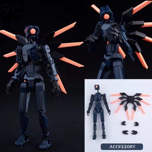 Ultrakill V1/V2 Dummy 13 Articulated COLLECTIBLE Action Figure - Etsy ...